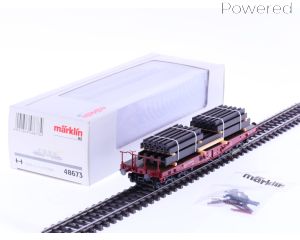 Schaal H0 Märklin 48673 FS Zwaarlastwagen met lading #2195