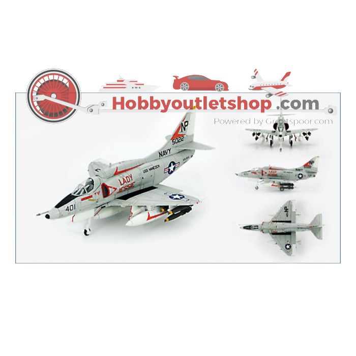 1:72 HOBBY MASTER A-4F Skyhawk VA-164, USS Hancock "Lady Jessie" #18
