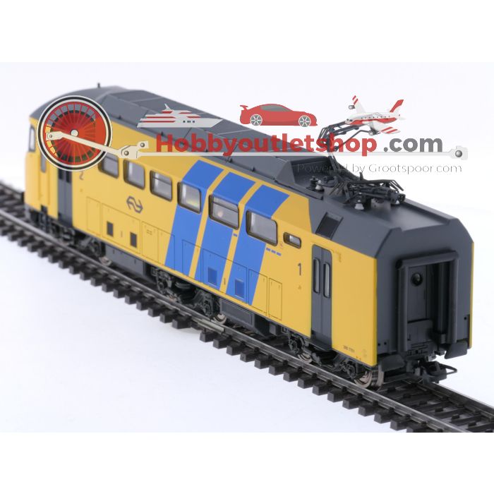 Schaal H0 Rivarossi 1614AC mDDM Motorrijtuig van de NS #5823