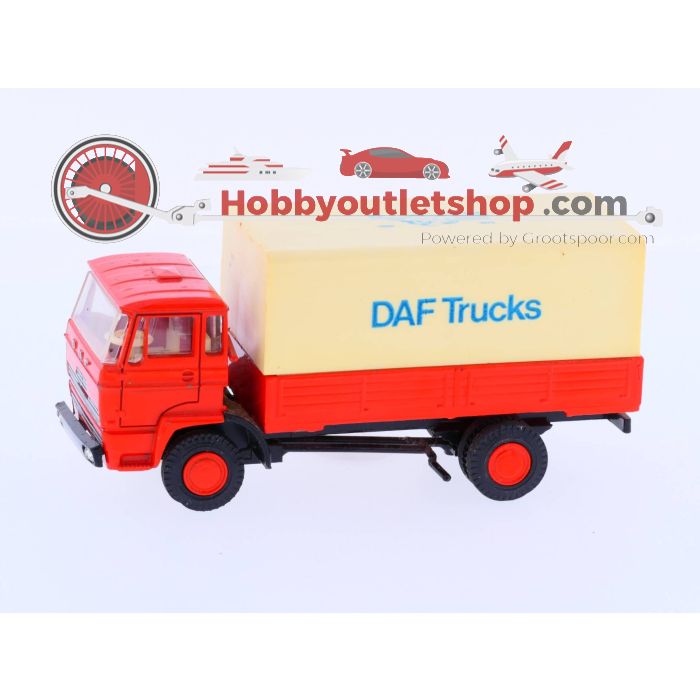 Schaal 1:50 DAF F2000 Lion Car nr. 43 truck met huif #2333