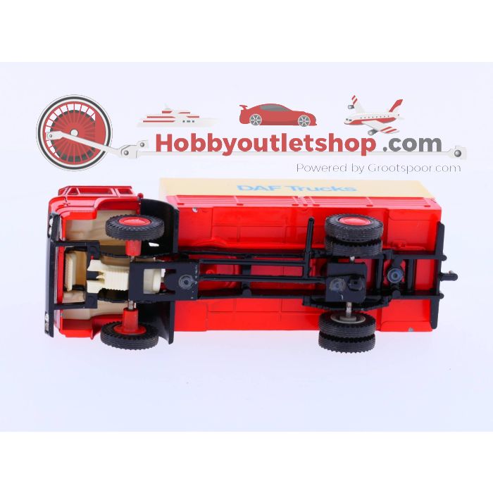 Schaal 1:50 DAF F2000 Lion Car nr. 43 truck met huif #2333