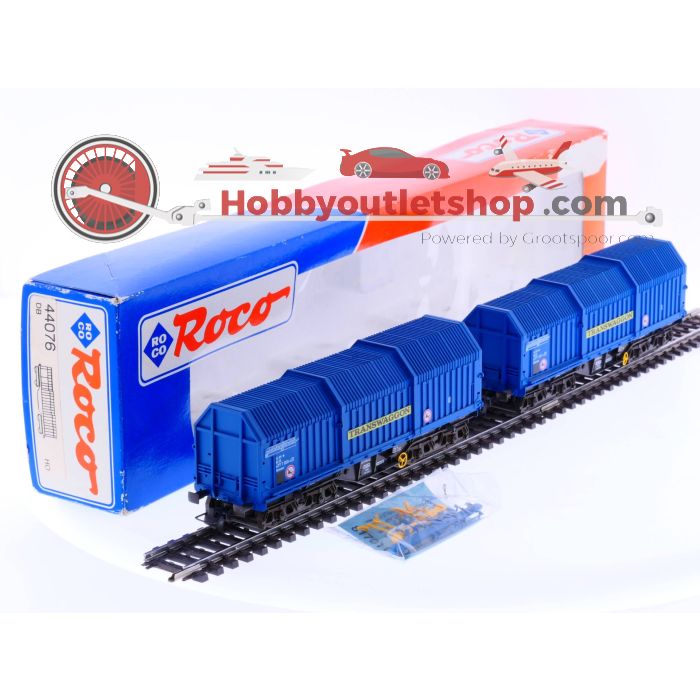 Schaal H0 Roco 44076 DB Goederenwagens Coilwagenset Transwaggon #2234