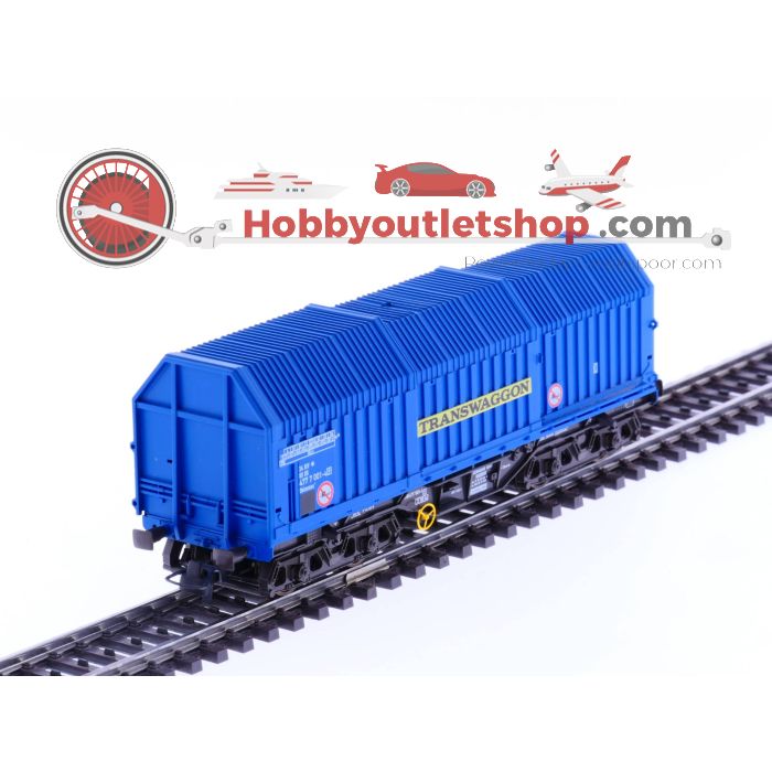 Schaal H0 Roco 44076 DB Goederenwagens Coilwagenset Transwaggon #2234