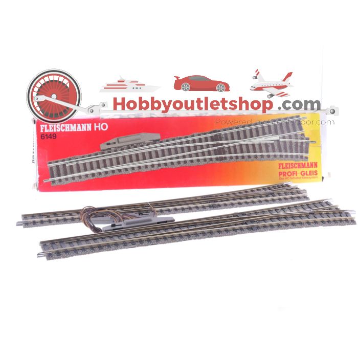 Schaal H0 Fleischmann 6178 + 6179 wissels #4966